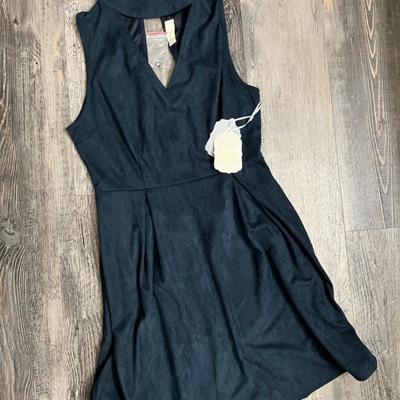 Altar'd State | Dresses | Nwt Navy Suede Dress | Poshmark